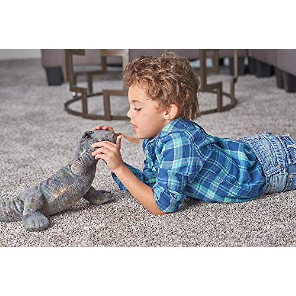 Wild Republic Komodo Dragon Plush, Stuffed Animal, Plush Toy, Gifts for Kids, Cuddlekins 12 Inches