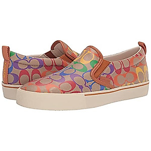 COACH Pride Slip-On Skate Rainbow Signature 10 D (M)