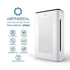Airthereal Bundle | APH260 Air Purifier and 1-pack Spare Replacement Filter, Pure Morning