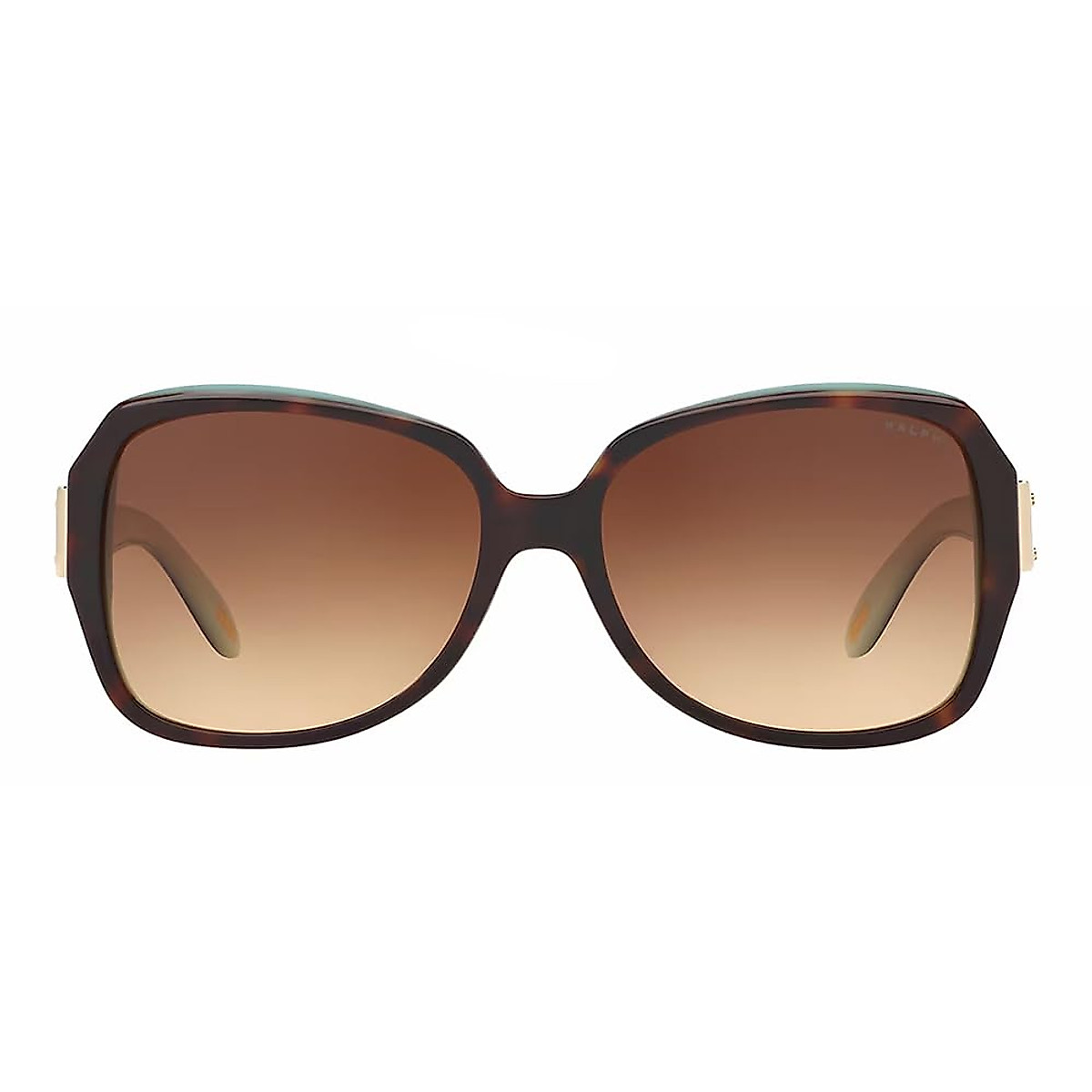 Ralph by Ralph Lauren RA 5138 601/13 Havana Plastic Square Sunglasses Brown Gradient Lens