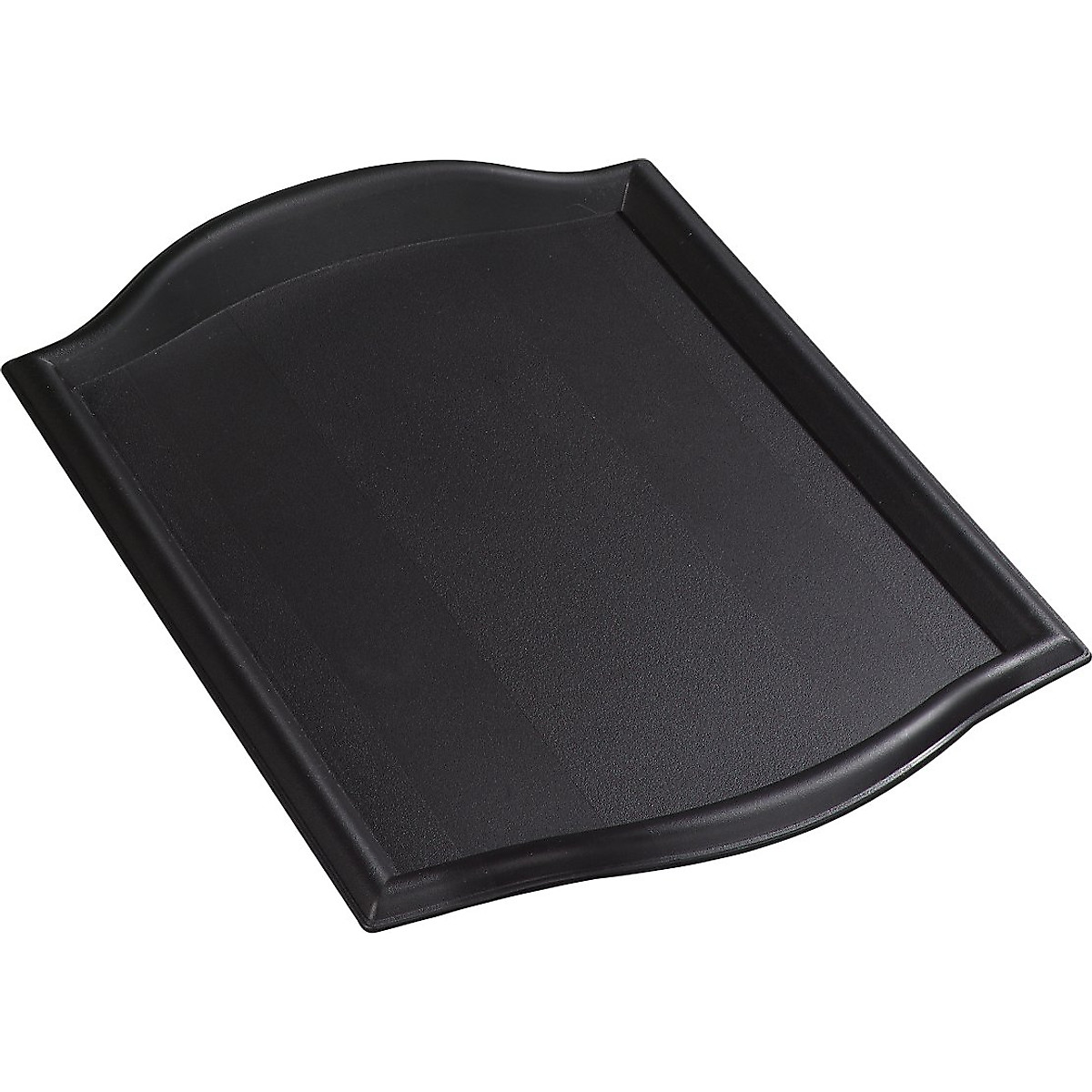 Carlisle FoodService Products 1217BT03 Bistro Polypropylene Tray, 17" x 12" x 1", Black (Case of 12)
