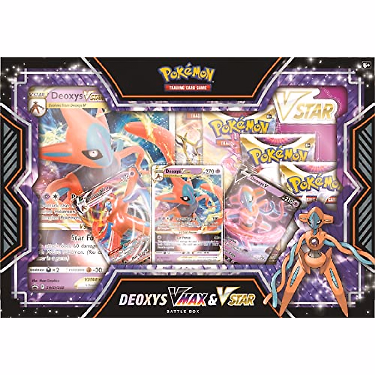 Pokemon TCG: Deoxys/Zeraora VMAX & VSTAR Battle Box