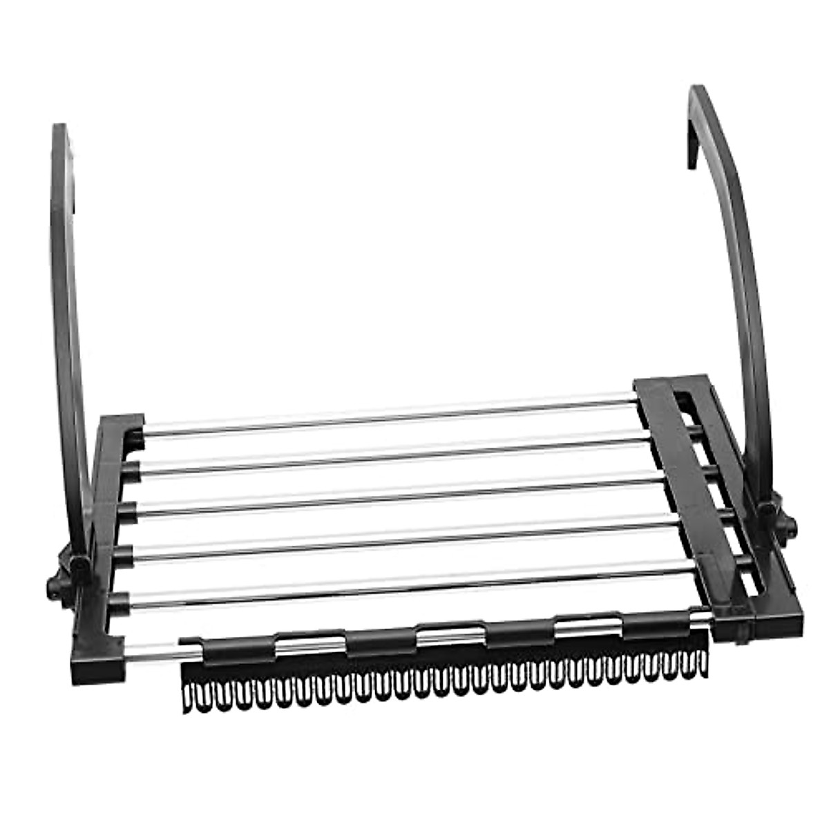 Alipis Balcony Drying Rack Foldable Hangers Folding Hanging Rack Clothing Racks for Home Towel Drying Rack Clothes Rack Drying Laundry Drying Rack Socks Hanger Laundry Hanging Shelf Small