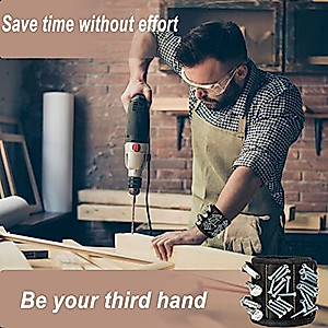 Magnetic Wristband for Holding Screws,Nails, Drilling Bits,Magnetic Wrist Tool Holder Belts with Strong Magnets, Cool Gadgets for Men, women, DIY Handyman ,Dad, husband, Boyfriend, Carpenter