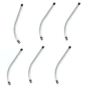 EZ FIT Clear Voice Tube Replacement for Encore,Tristar and SupraPlus,Intended for Plantronics Headsets Replacement Accessory Spare Parts VOICETUBES Clear