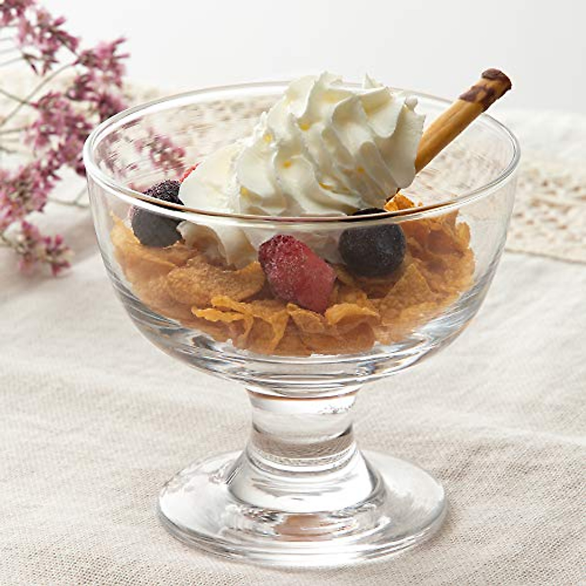 Toyo Sasaki Glass 35301 Pulace Parlor, Sunday (Sold by Case), Dishwasher Safe, Made in Japan, Approx. 9.1 fl oz (270 ml), Pack of 72, Clear