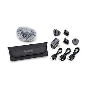 Tascam DR-05X Stereo Handheld Audio Recorder and USB Audio Interface Bundle with Recording Accessory Package and 32GB Ultra UHS-I Memory Card (3 Items)