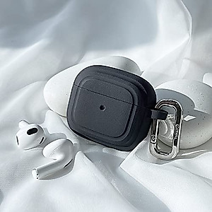 CYRILL Airpods 3 Generation Case Cover Wave Stone Designed for Airpods 3 Generation Case (2021) - Dark Gray