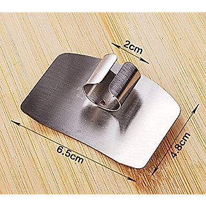 Daddy chef Stainless steel Finger guard knife cutting protector Hand Kitchen Safe slice tool for Chef - Cooking Avoid Hurting When Slicing and chopping