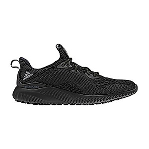 adidas Men's Alphabounce AMS m Running Shoe, Black/Utility Black/White, 13 M US