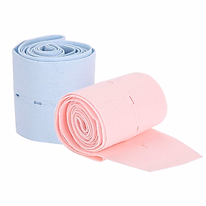 TMISHION 2Pcs Monitoring Belt, Monitoring Belt, Fetal Heart Monitoring Belt Fetal Tape Fetal Heart Monitoring Bandage Belt Heart Monitor Tool