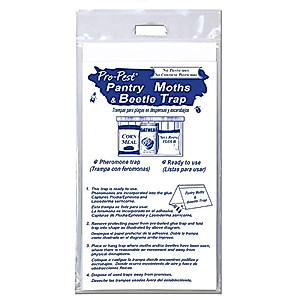 Pro Pest Pantry Moth & Beetle Traps 2 Pre-Baited Traps