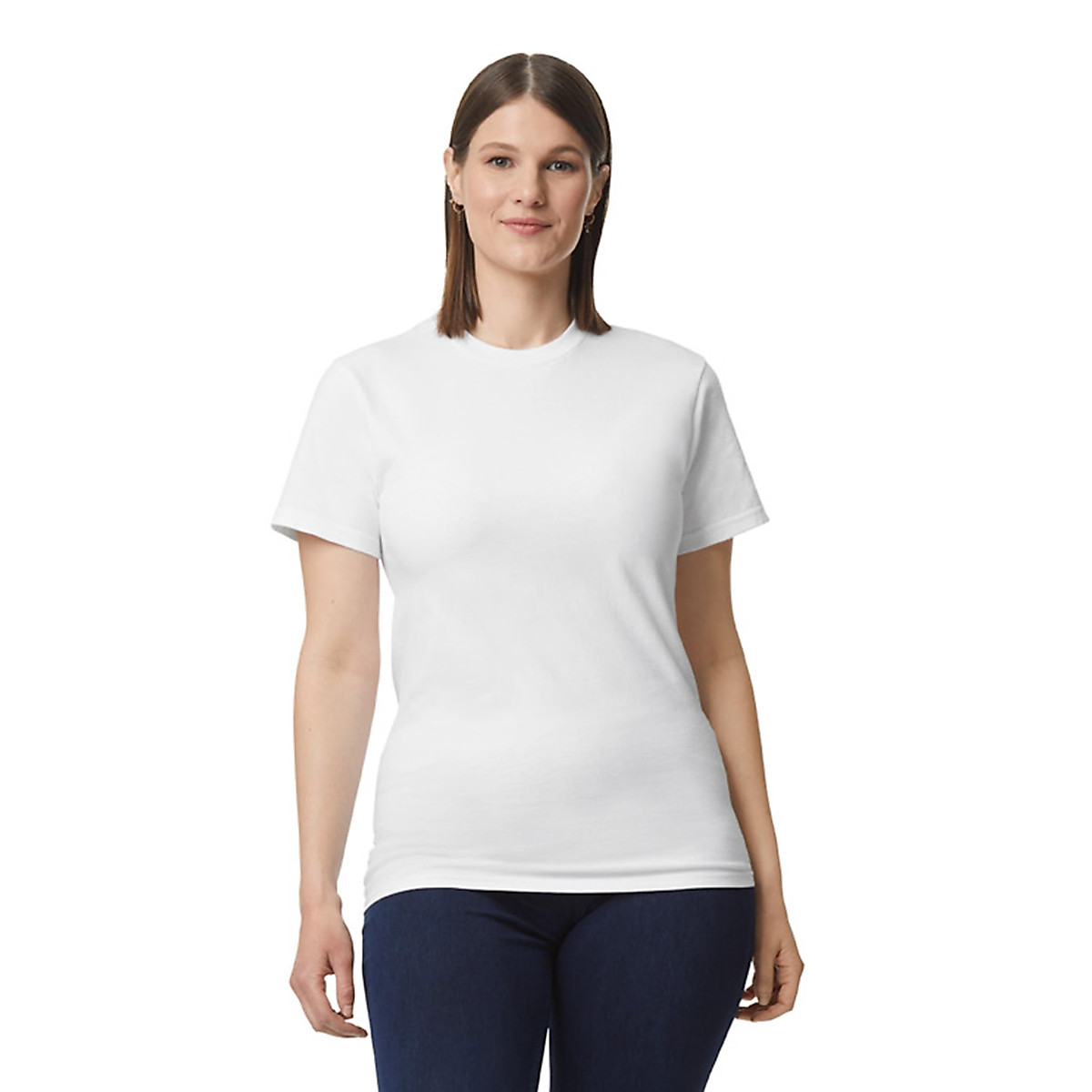 Gildan Hammer T-Shirt, Style GH000, White (2-Pack), Large