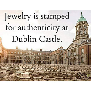 Celtic Knot Ring Sterling Silver Women's Made in Ireland Size 6.5