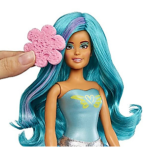 MGA Entertainment Dream Ella Color Change Surprise Fairies - DreamElla | Teal 11.5" Fashion Doll,Blue,578017EUC