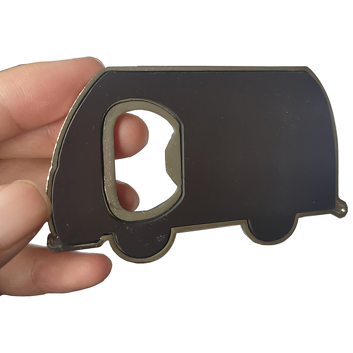 2-Pack Bottle Openers Magnet with Fridge Sticker Refrigerator Magnet Beer Bottle Openers, Christmas Bus Beer Bottle Openers for Christmas Decor Indoor Outdoor Picnic Home Kitchen Tools (Bus)