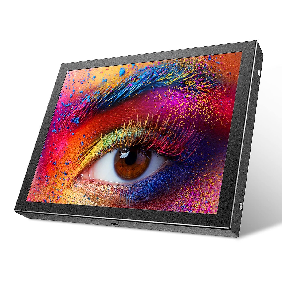 Eyoyo 8 inch Small Mini Monitor 1024x768 Resolution Car Rear View TFT LCD Screen Display with HDMI/VGA/AV Video Input for PC DVD DVR CCD 140 Degree Wi