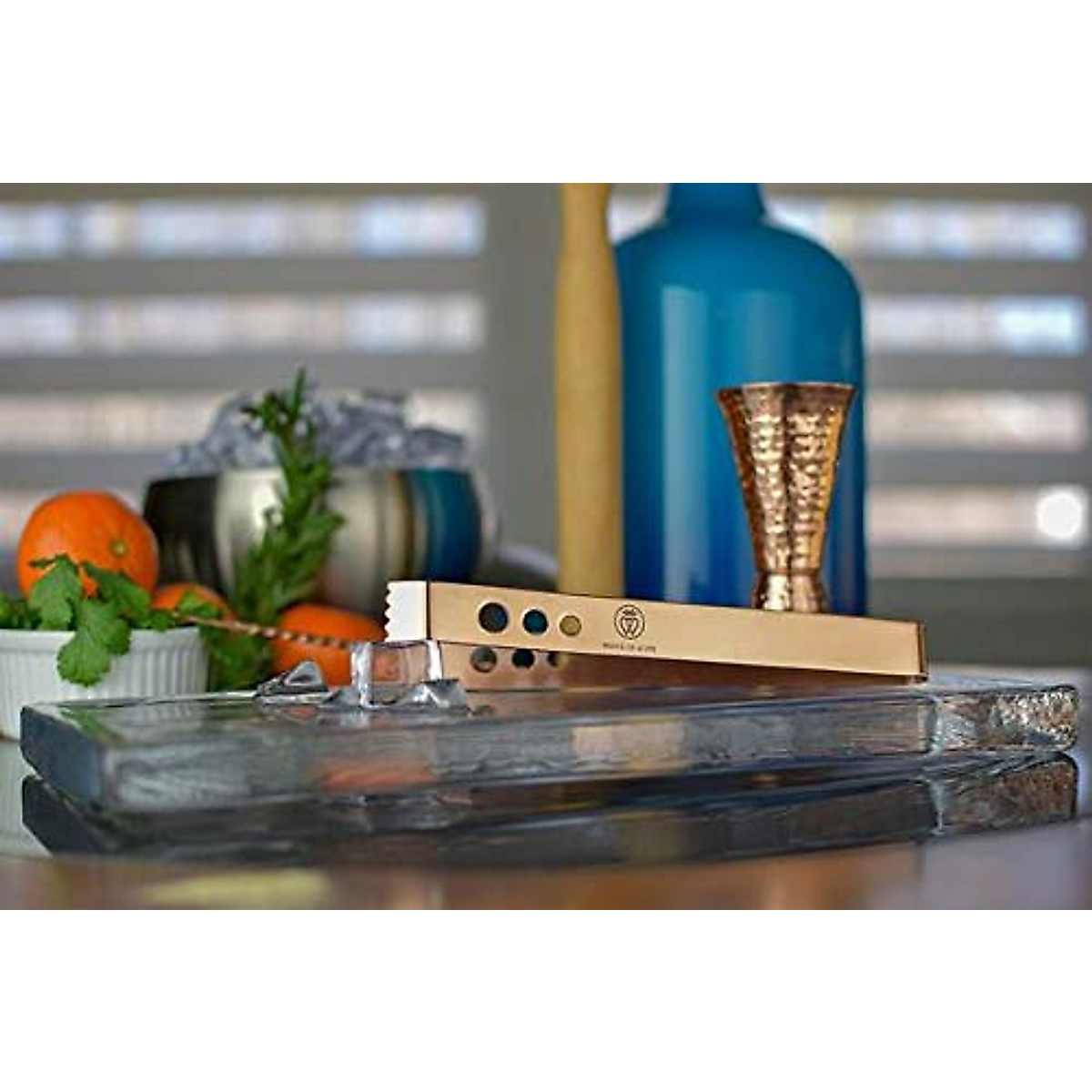 Prince of Scots 7 Inch Professional Series Ice Tongs (Copper)