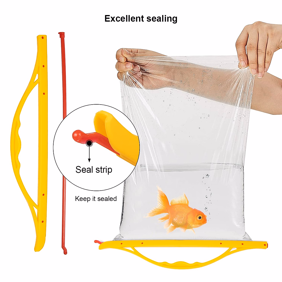 12 Pieces Bag Clips for Bags Plastic Bag Sealer with Handle,Bag Sealing Clips for Open Bags Clips for Food Packages,Binder Clips Chip Clips Food Storage Fresh Keeping (11/13.7 inch)…