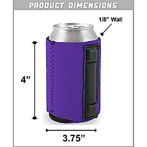 Fck It Magnetic Can Coolie (Bright Green, 2 Pack)