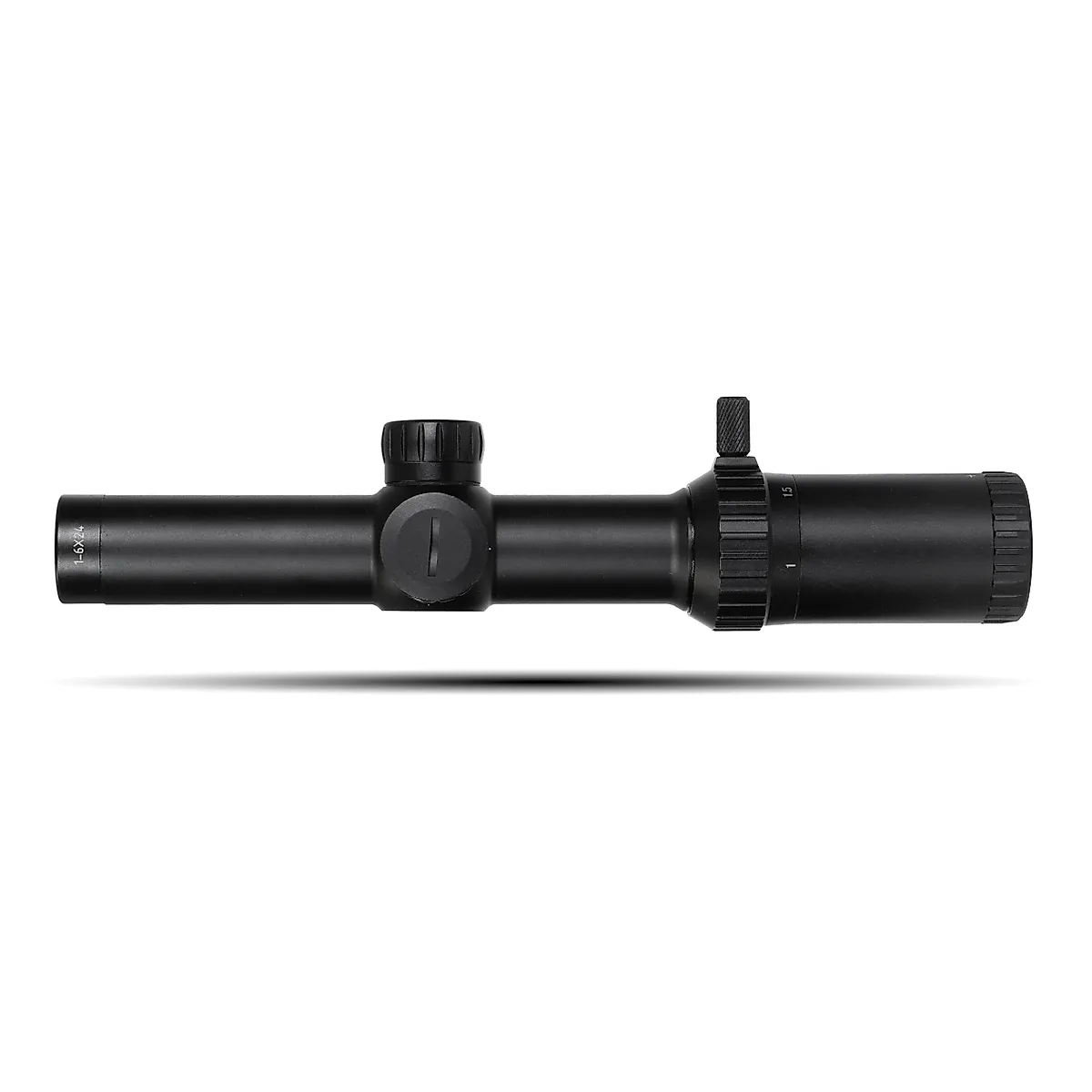 Monstrum 1-6x24 LPVO Rifle Scope with Offset Micro Red Dot Mount | Compatible with Vortex Venom/Viper/Fastfire/Docter Standard Red Dots