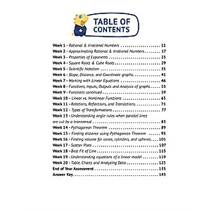 8th Grade Common Core Math: Daily Practice Workbook | 1000+ Practice Questions and Video Explanations | Argo Brothers (Next Generation Learning Standards Aligned (NGSS))