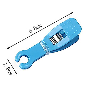 10 Pcs Body Piercing Clamps, Disposable Piercing Needle Clamps Slot Forceps Clamp Clip Hemostatic Forceps Ear Nose Lip Navel Piercing Supplies