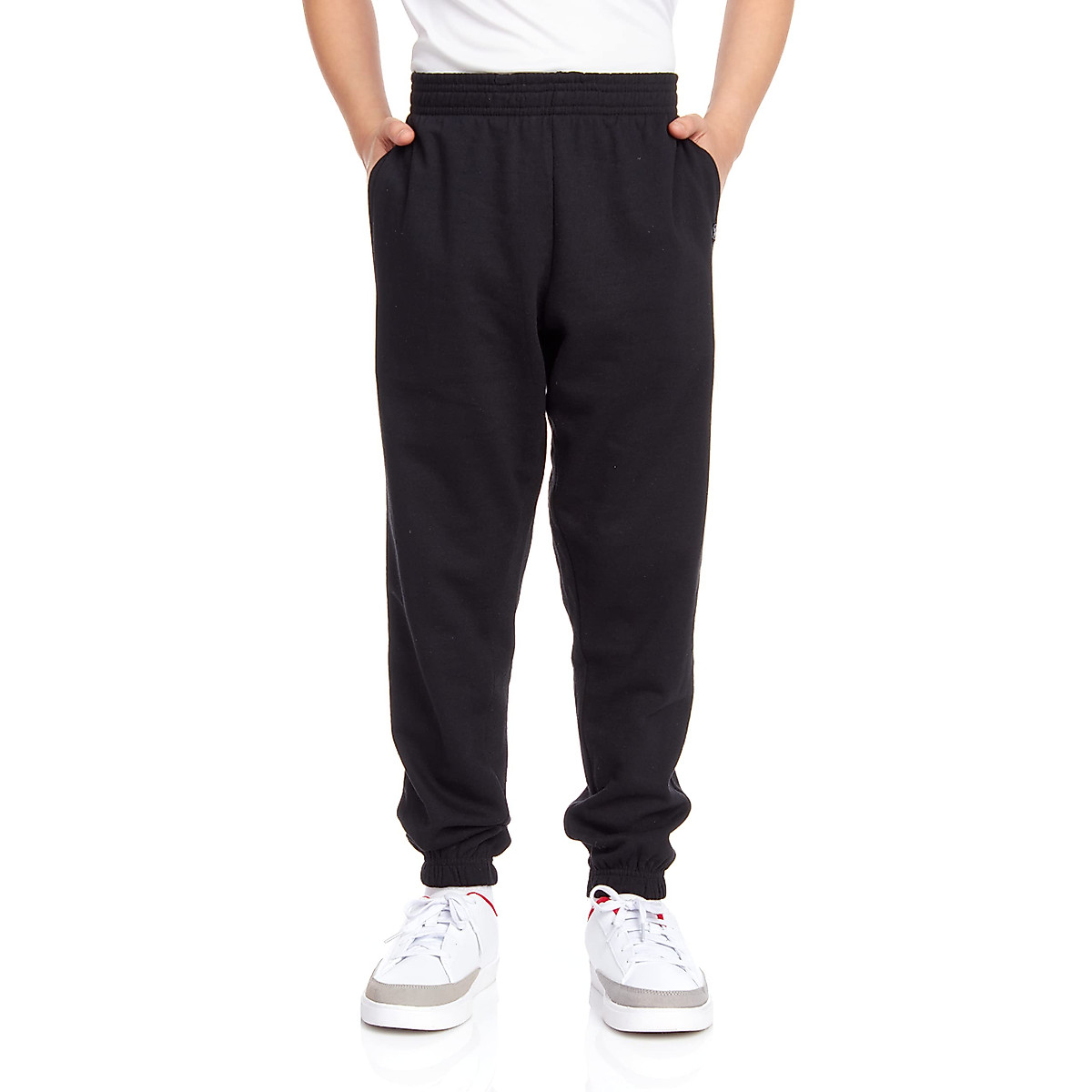 RBX Boys' Active Sweatpants - 2 Pack Performance Fleece Basic Jogger Track Pants - Athletic Pants for Boys (4-16)