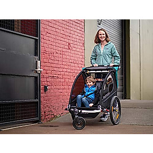 Burley Encore X, 2 Seat Kids Bike Trailer & Stroller