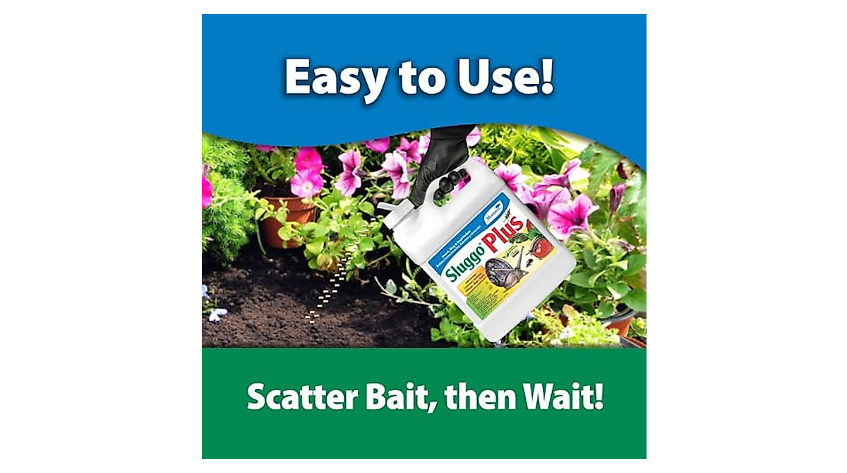 Sluggo Plus - Organic Slug & Snail Killer for Gardens