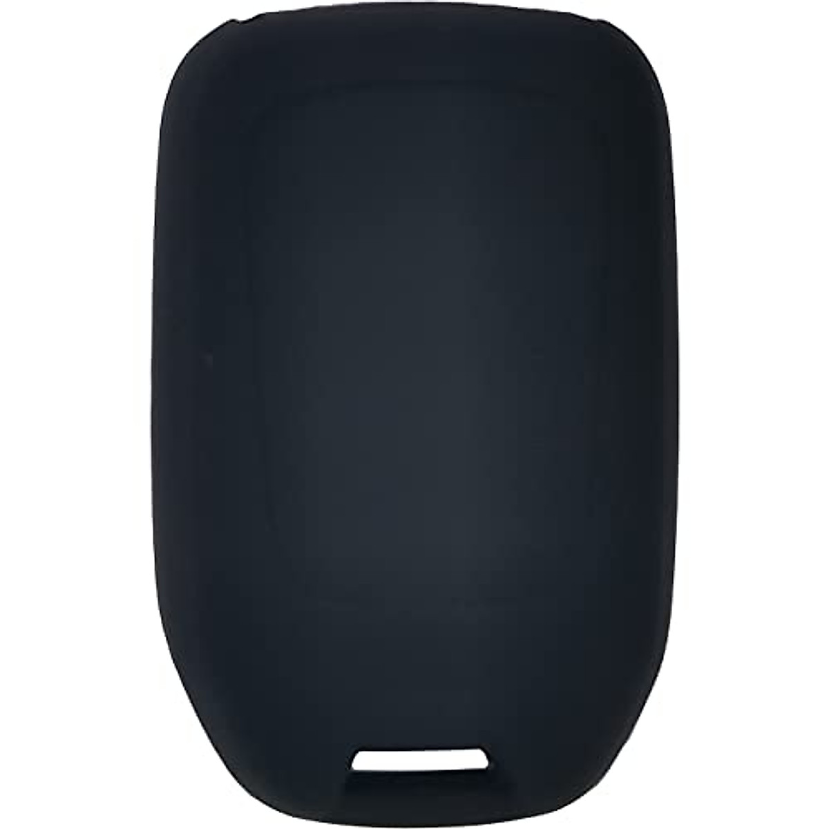 2Pcs Silicone 5 Buttons Key Fob Cover Remote Case Keyless Protector Compatible with Chevrolet Chevy Silverado Suburban Tahoe GMC Acadia Sierra Terrain Yukon HYQ1AA 13584502 1551A-AA (Black & Hot Pink)