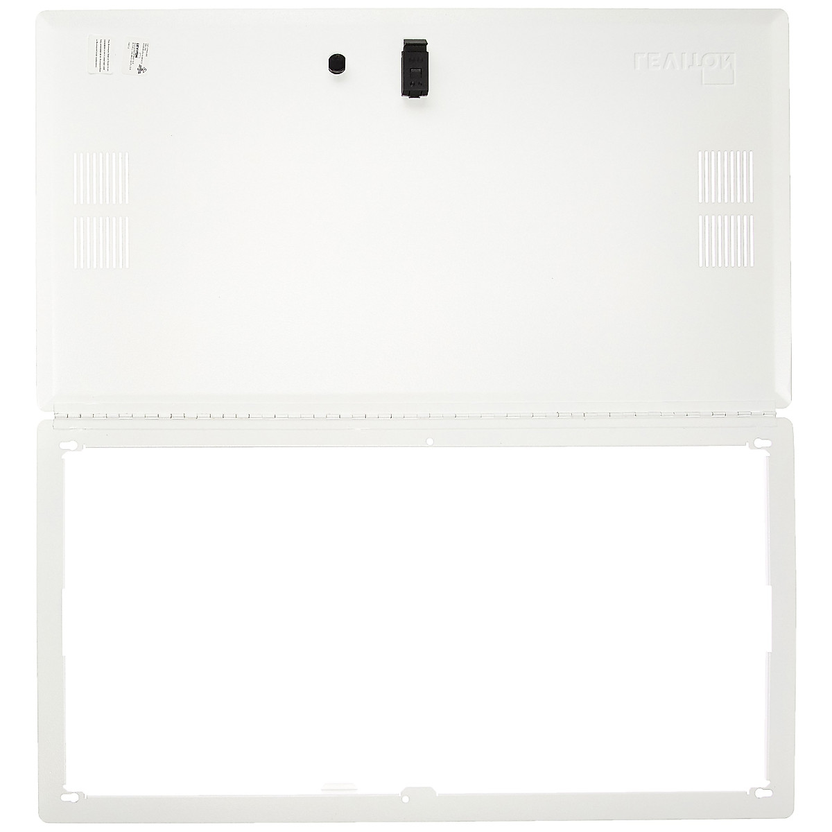 Leviton 47605-28S 28" Vented Premium Hinged Structured Media Door, White