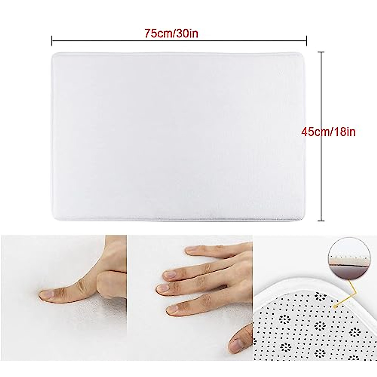 Custom Personalized Welcome Frog and Lily Pad Non-Slip Absorbent Resist Dirt Doormat Entrance Rug Inside Floor Mats for Home Bedroom Kitchen Front Porch 18"x30"