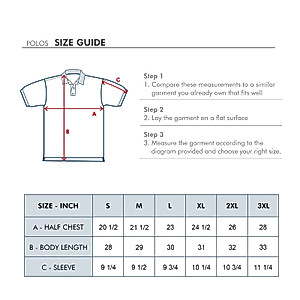 Golf Shirts for Men Dry Fit Short Sleeve Print Performance Moisture Wicking Polo Shirt White