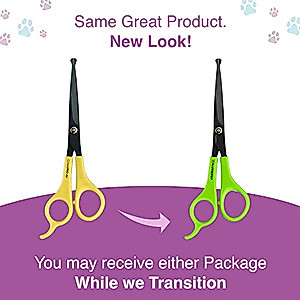 CONAIRPROPET 7" Dog Scissors for Grooming with Rounded Tip For Added Protection, Ideal for all Size Breeds