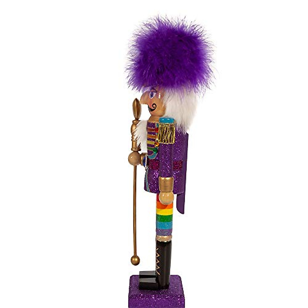 Kurt S. Adler 15-Inch Wooden Gay Pride Nutcracker