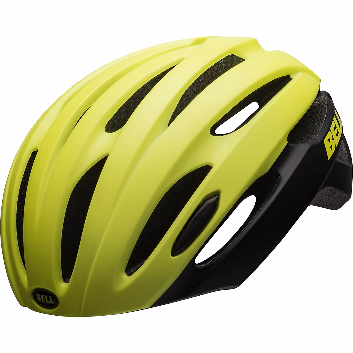 BELL Avenue MIPS Adult Road Bike Helmet - Matte/Gloss Hi-Viz/Black (Discontinued), Universal Adult (53-60 cm)