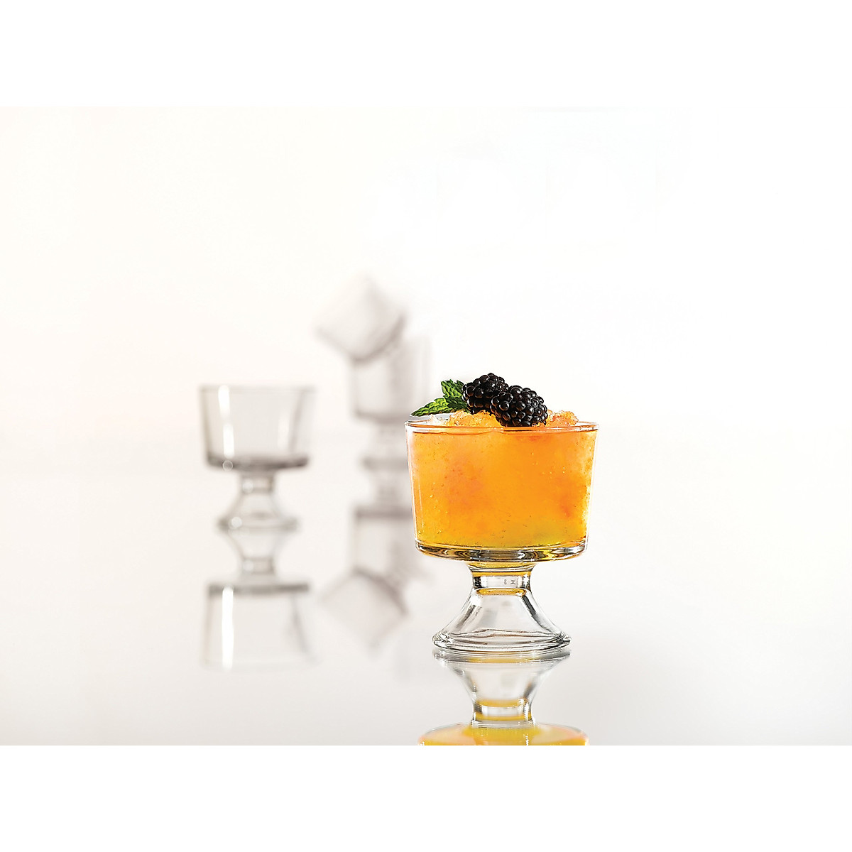 Anchor Hocking Presence Mini Trifle Footed Glass Bowl, Set of 8