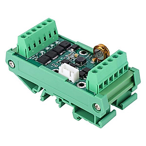 Programmable Controller, Module Control Board, Mini Programmable Controller DC 10~24V Industrial Control Board Logic Controller Module 8000 Steps for Industrial Supplies