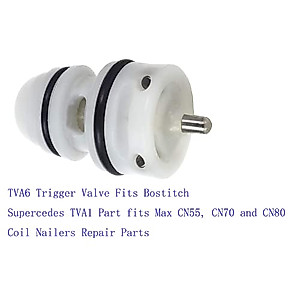 TVA6 Trigger Valve Fits Bostitch Supercedes TVA1 Part fits Max CN55, CN70 and CN80 Coil Nailers Repair Parts