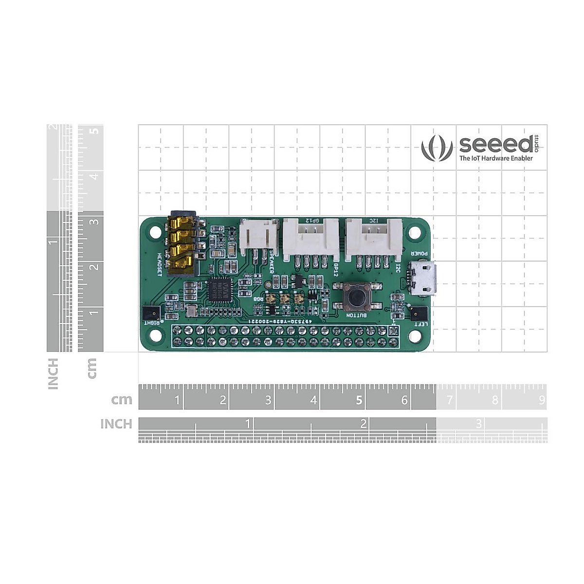 ReSpeaker 2-Mics Pi HAT microphone expansion board raspberry pi voice service wm8960