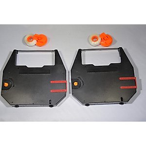 FJA Products Compatible Typewriter Ribbon & Correction Spools for Royal Scriptor/Scriptor II Typewriters. The Package Includes 2 Black Typewriter Cassettes and 2 Lift Off Correction Spools