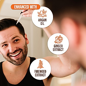 Carpe Scalp Sweat Serum - Argan Oil and Ginger Root Serum designed to help with a Sweaty Hairline & Sweaty Scalp