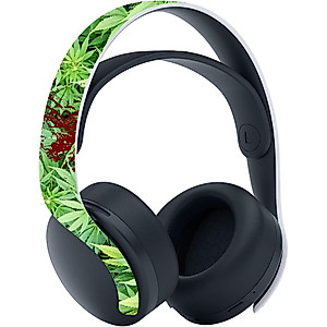 PlayVital Blood Handprint Weeds Full Set Skin Decal for ps5 Console Digital Edition, Sticker Vinyl Decal Cover for ps5 Controller & Charging Station & Headset & Media Remote