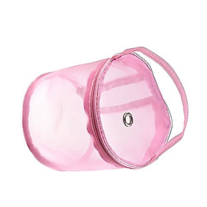 PLAFOPE 2pcs Yarn Ball Storage Crochet Needles for Yarn Crochet Storage Bag Crochet Yarn Storage Knitting Bag Woolen Yarn Storage Bucket Pink