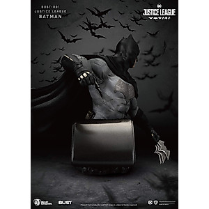 Beast Kingdom Justice League Action Bust Series: Batman PVC Bust Multicolor 6 inches
