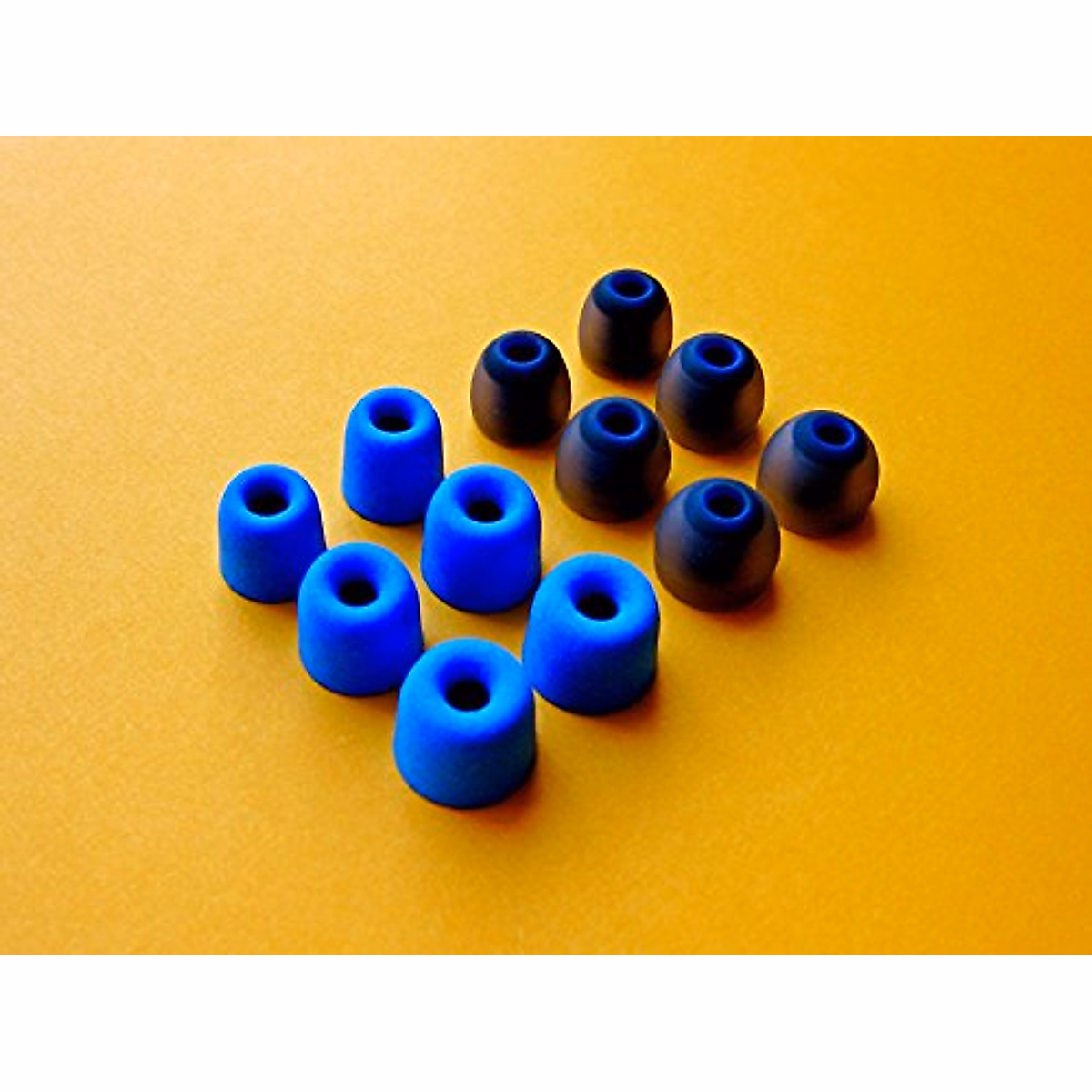 12pcs (BLMF-B)- S/M/L Premium Memory Foam and Round Replacement Eartips Earbuds Set Compatible with Jaybird Bluebuds X Earphones Headphones