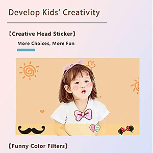 Doughnut Kids Camera Digital 1080P Camera for Christmas Birthday Gifts Cute 20.0MP Camera for Children with 32G SD Card, Birthday PartyToys,Gift for Birthday