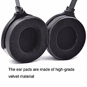Defean SUNDARA Replacement Earpad Velvet Leatherette and Soft Foam Ear Pads Compatible with Hifiman SUNDARA HE400 HE400SE 400I 400S HE560 560I HE500 300 350 HE3 5 6 Headphones