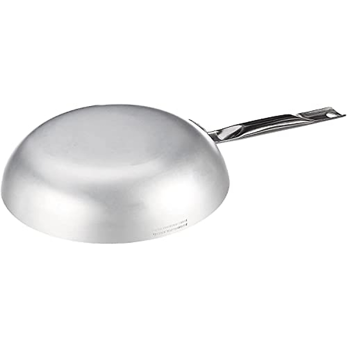 Pentole Agnelli Aluminium Professional 5 Mm. Radiant Wok with 1 Handle, Diameter 32 cm.